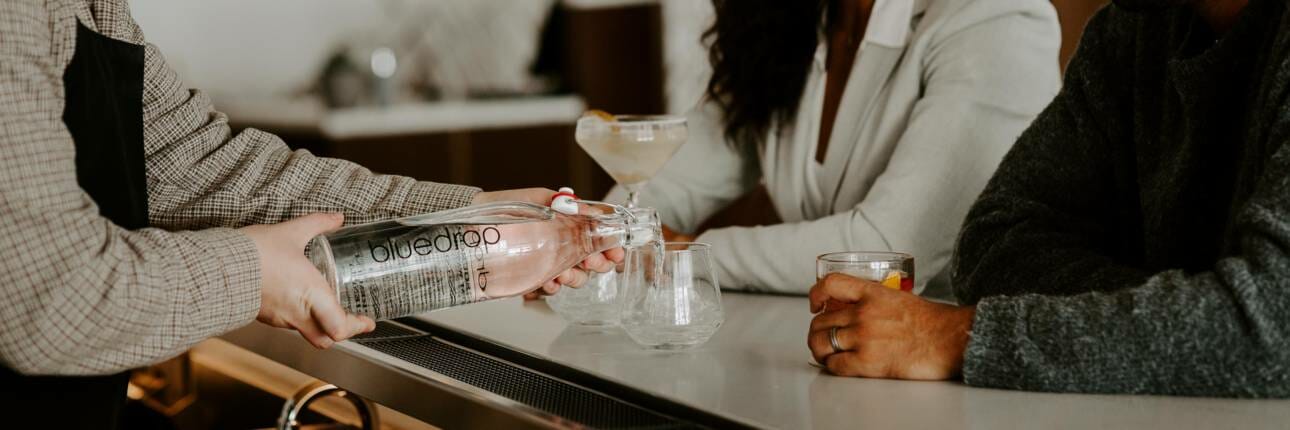 Bluglass Tower | Water Filtration Systems | Bluedrop Water